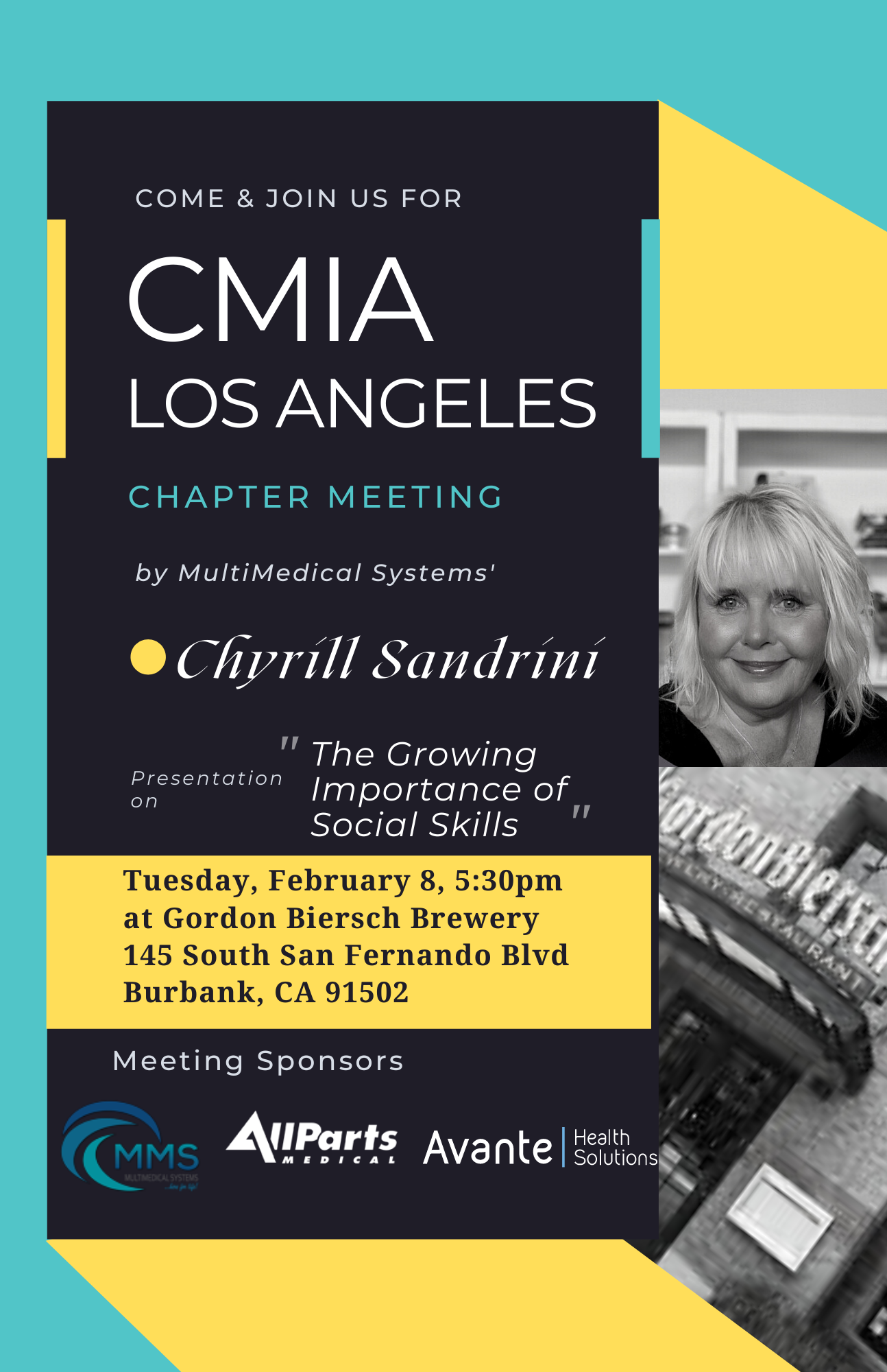 CMIA Los Angeles February 2022 Chapter Meeting | California Medical ...
