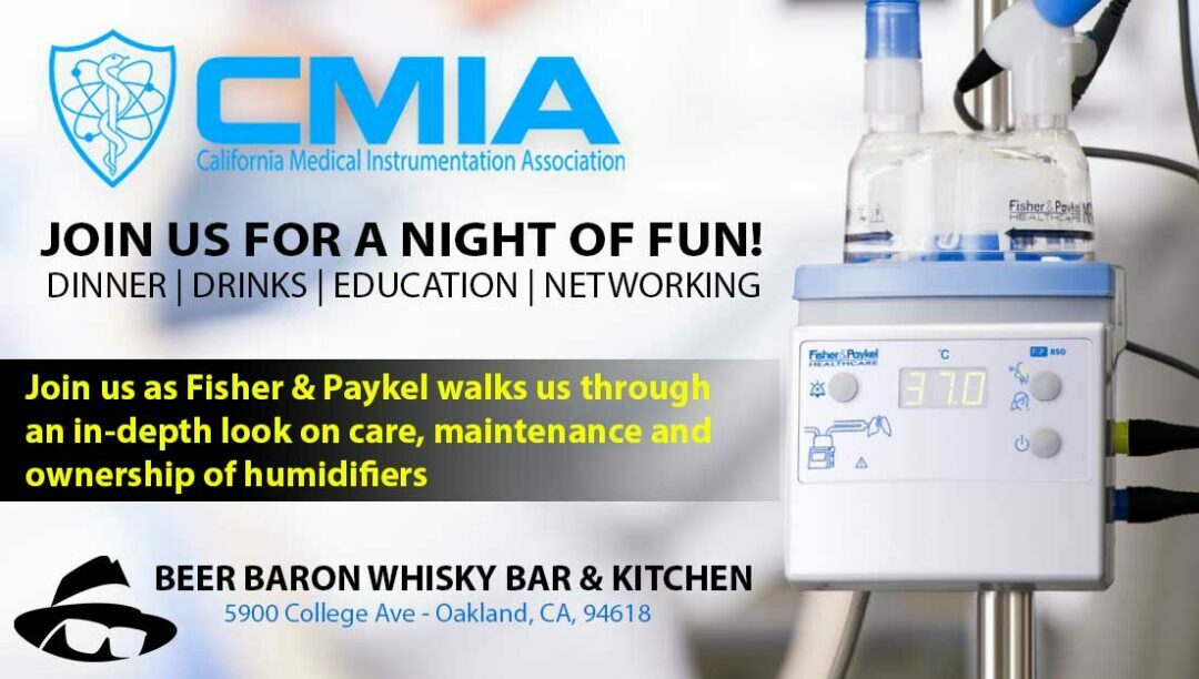 August Chapter Meeting | California Medical Instrumentation Association ...