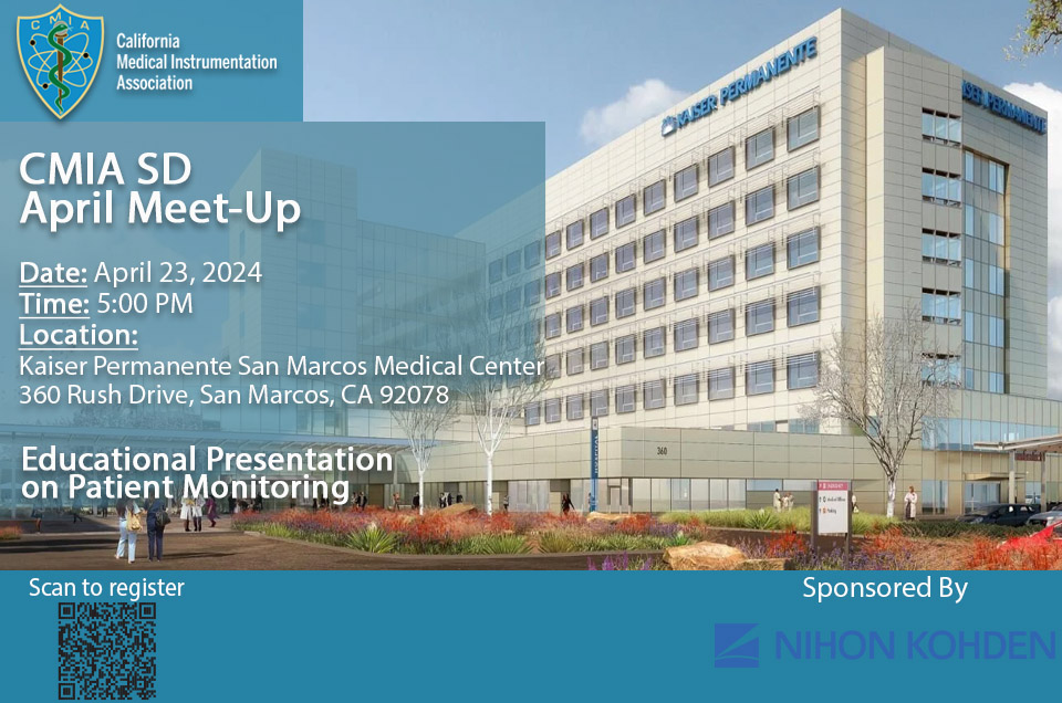 CMIA San Diego Chapter April Meeting | California Medical ...