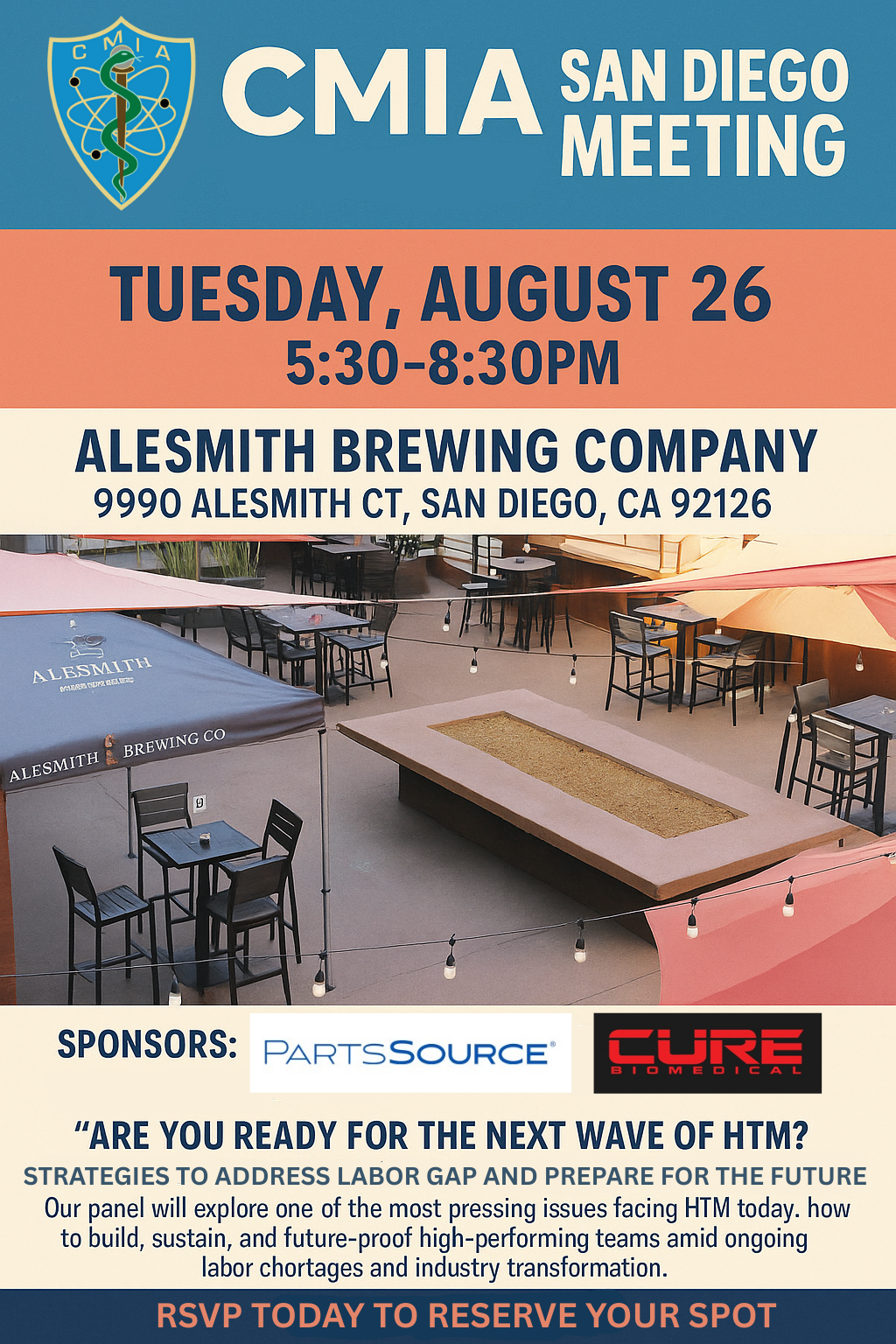 CMIA San Diego Chapter Meeting | California Medical Instrumentation ...