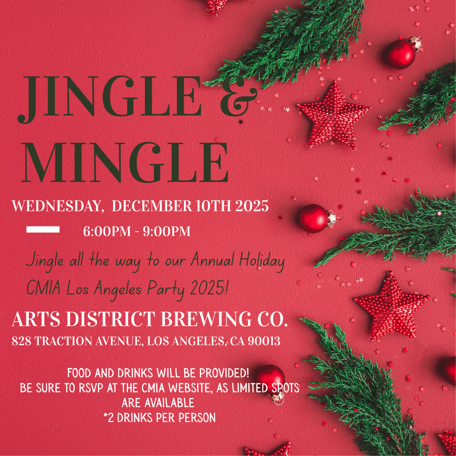 December Los Angeles Chapter Meeting | California Medical ...