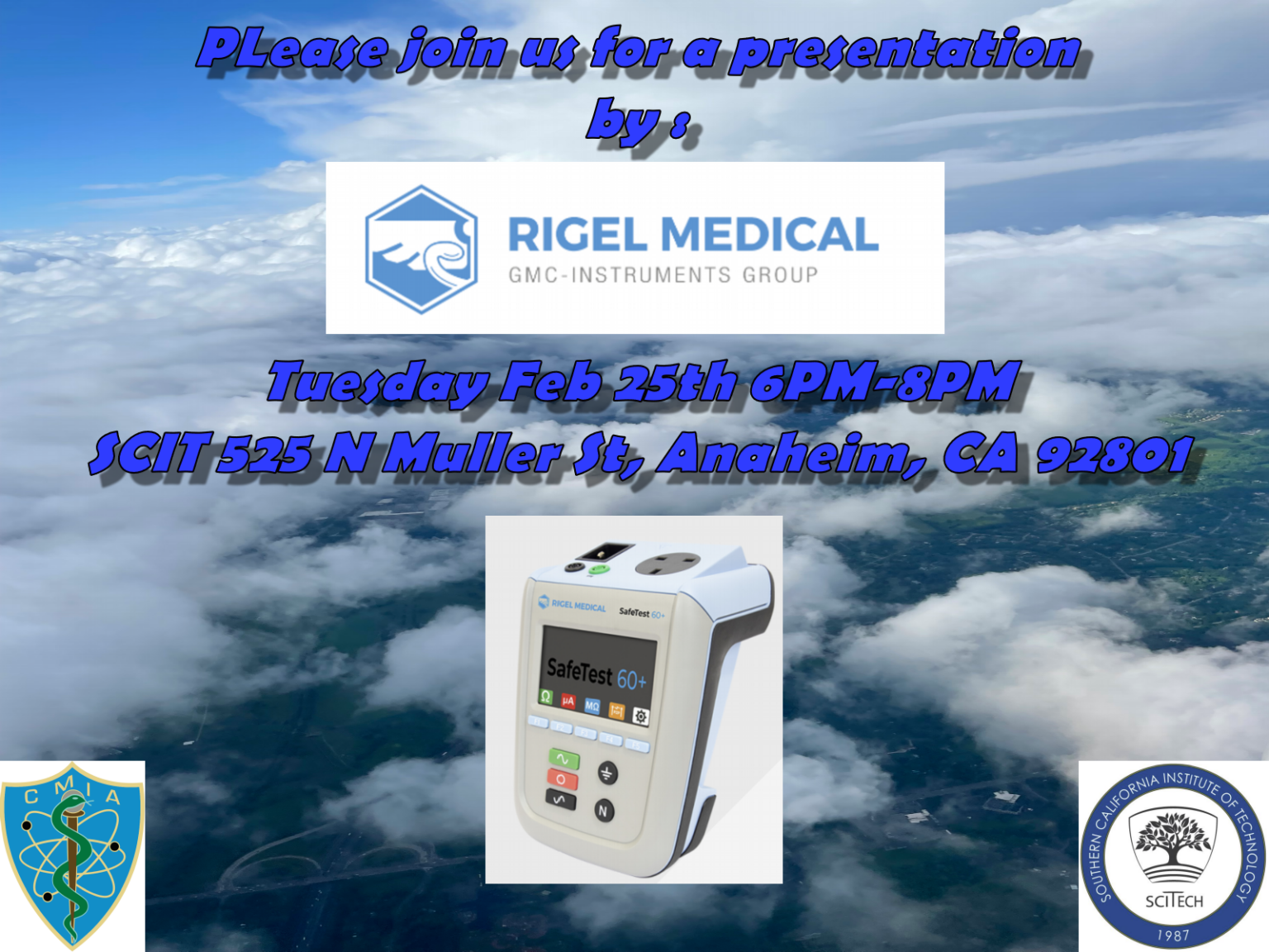 Rigel’s Presentation on Safetest 60+ | California Medical ...